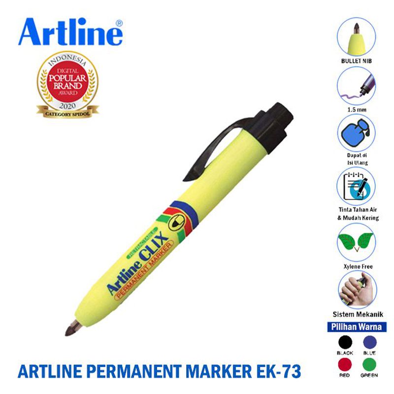 ARTLINE CLIX EK-73 1.5MM BLACK