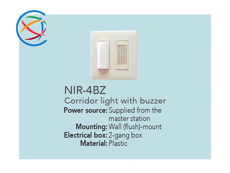 Lampu Koridor dengan Buzzer Aiphone NIR-4BZ