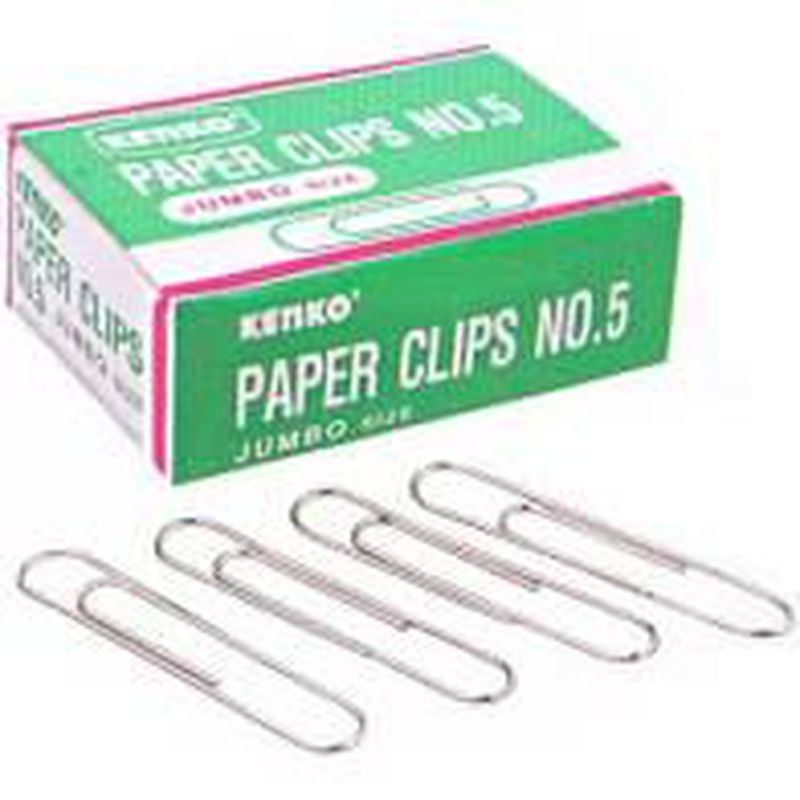 1 PACK PAPER CLIP KENKO NO 5
