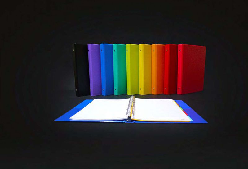 Bantex Multiring Binder 20 Ring 25mm A5 #1324 - Lime