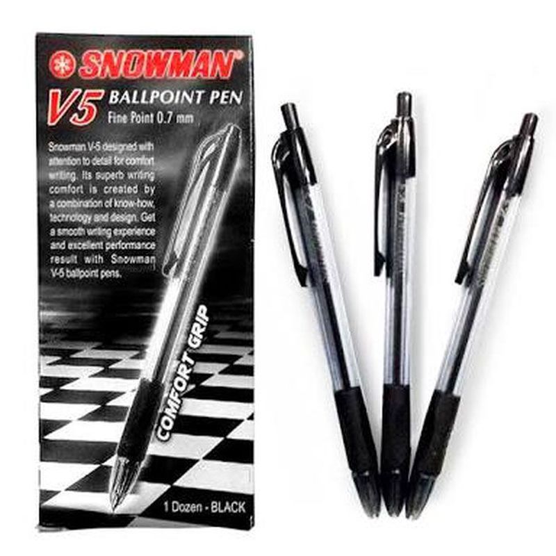 Ballpoint V5 - Hitam