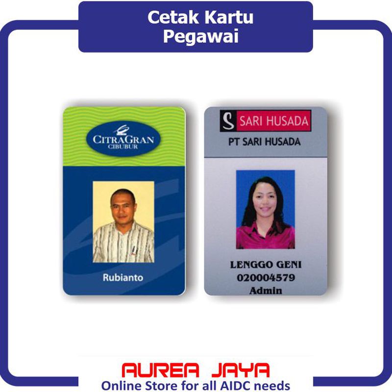 Cetak ID Card Pegawai