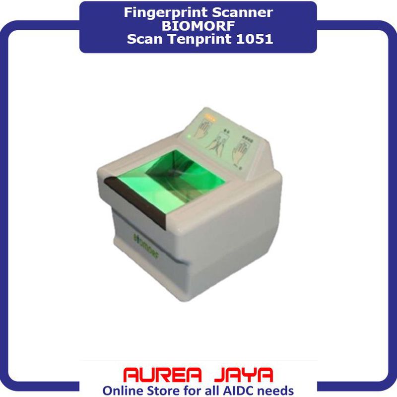 Fingerprint Scanner - BIOMORF Scan Tenprint 1051