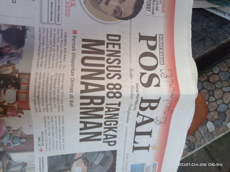 Koran Pos Bali