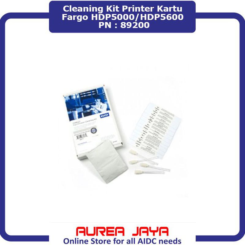 Cleaning Kit Printer Kartu Fargo HDP5000/HDP5600 PN : 89200