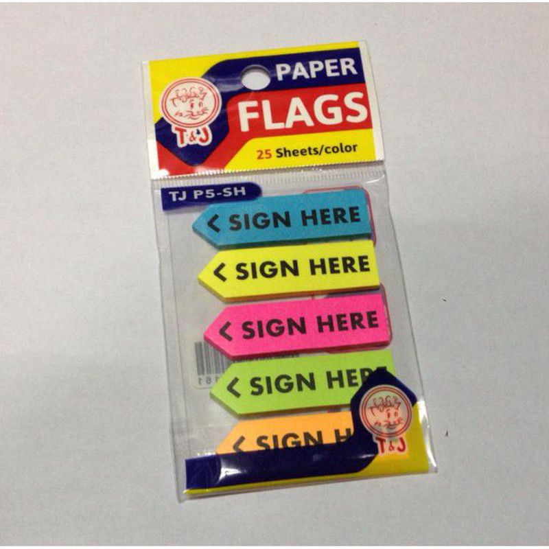 Tom & Jerry Paper Flags Sign Here (TJ P5-SH)