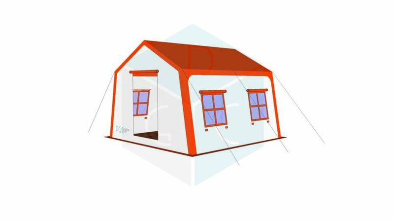 Tenda Posko 3m x 4m - Filament