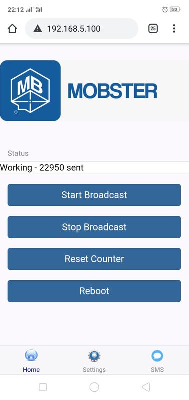 Sosialisasi program pemerintah melalui perangkat digital : sms blaster ...