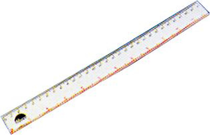 Penggaris Mika 50 cm