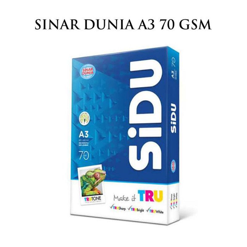 Kertas A3 70 Gr Sinar Dunia