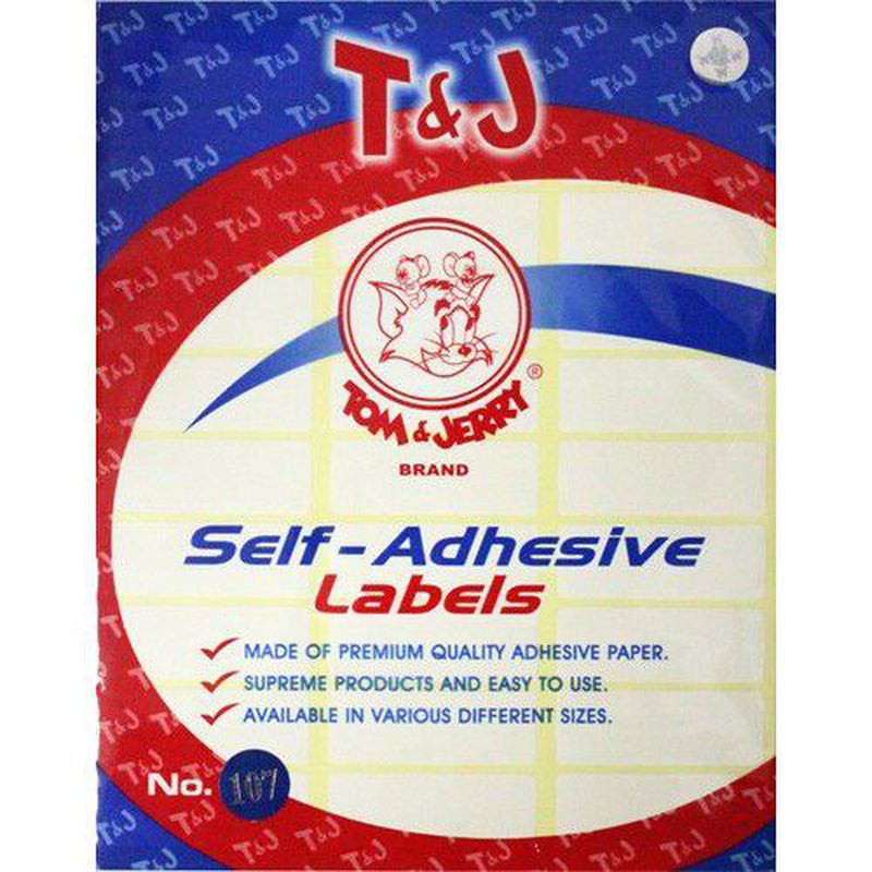 Label No.107 Tom & Jerry