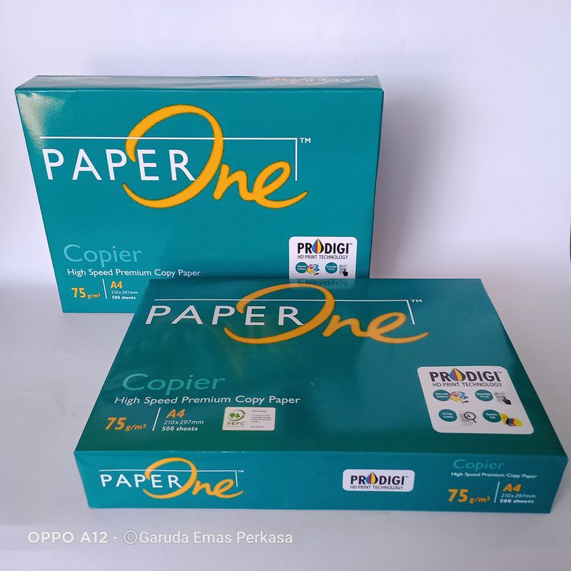 KERTAS FC A4 75Gr.PAPER ONE