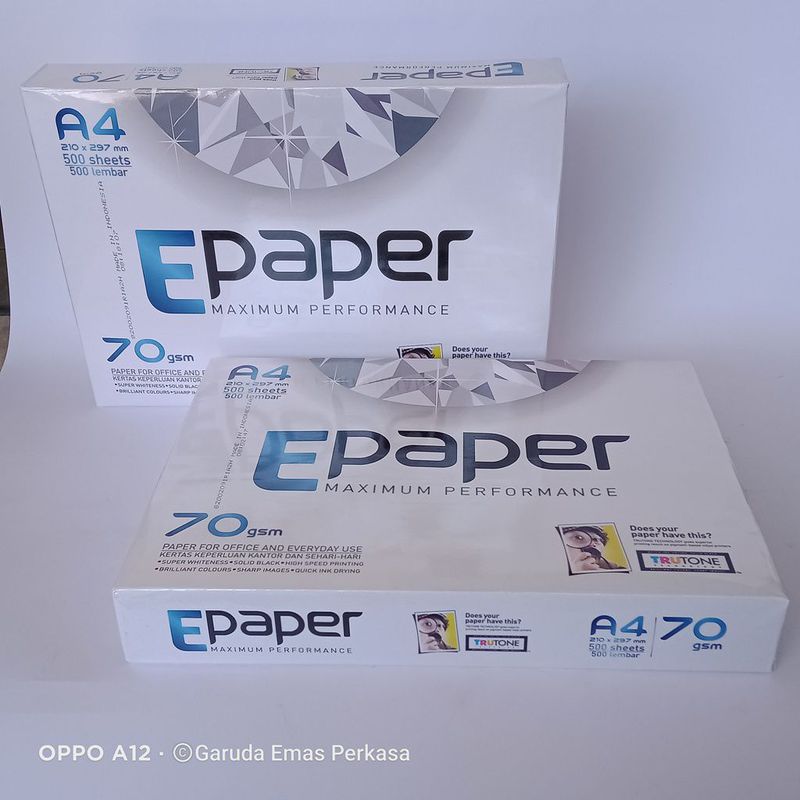 KERTAS FC A4 70 GR E-PAPER