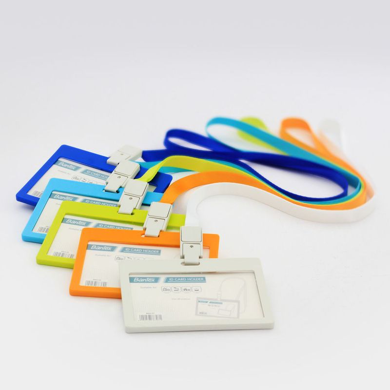 Bantex ID Card Holder Series Lanyard Landscape #8863 - Mango
