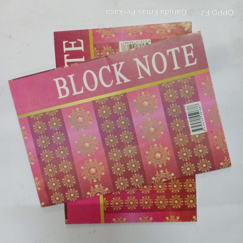 BLOK NOTE Batik