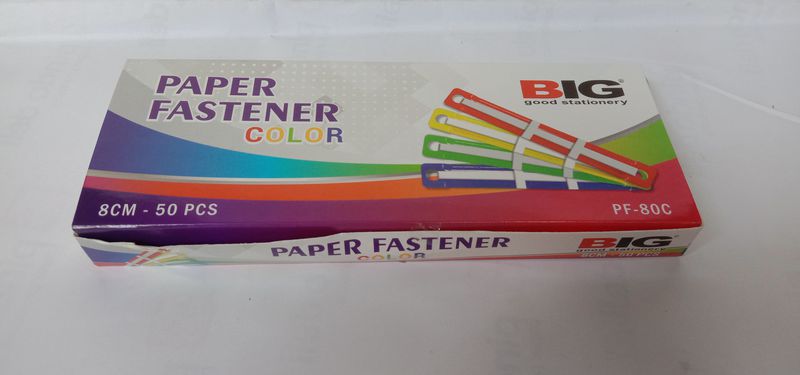 Paper Fastener color 8 cm - 50 pcs