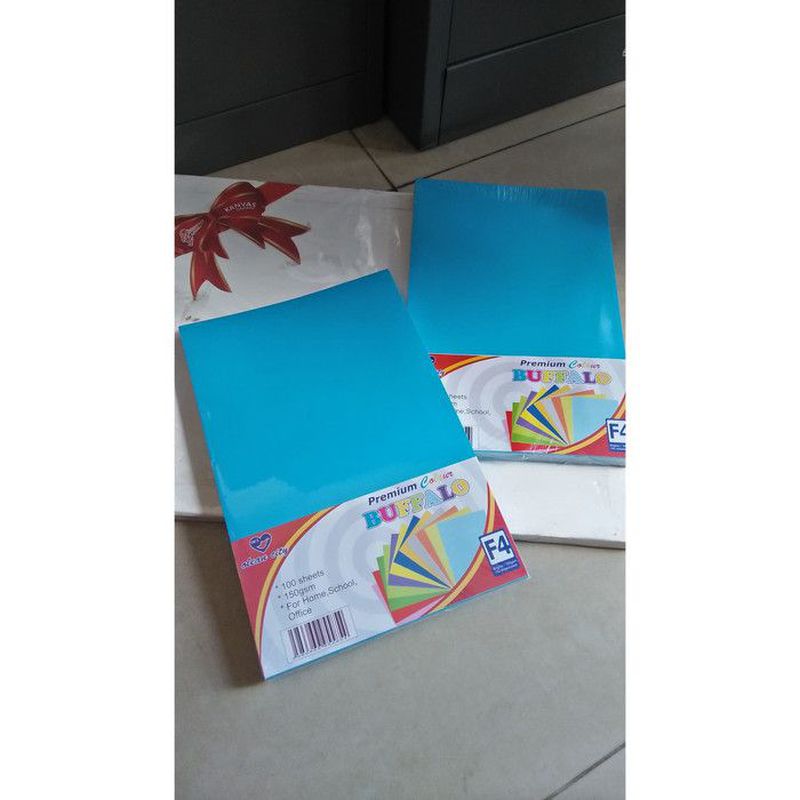 KERTAS BUFALLO BIRU (1 BALL ISI 100PCS)