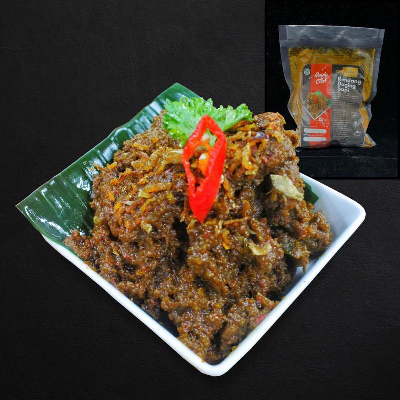 Bulk Protein Rendang Daging Sapi (Frozen)