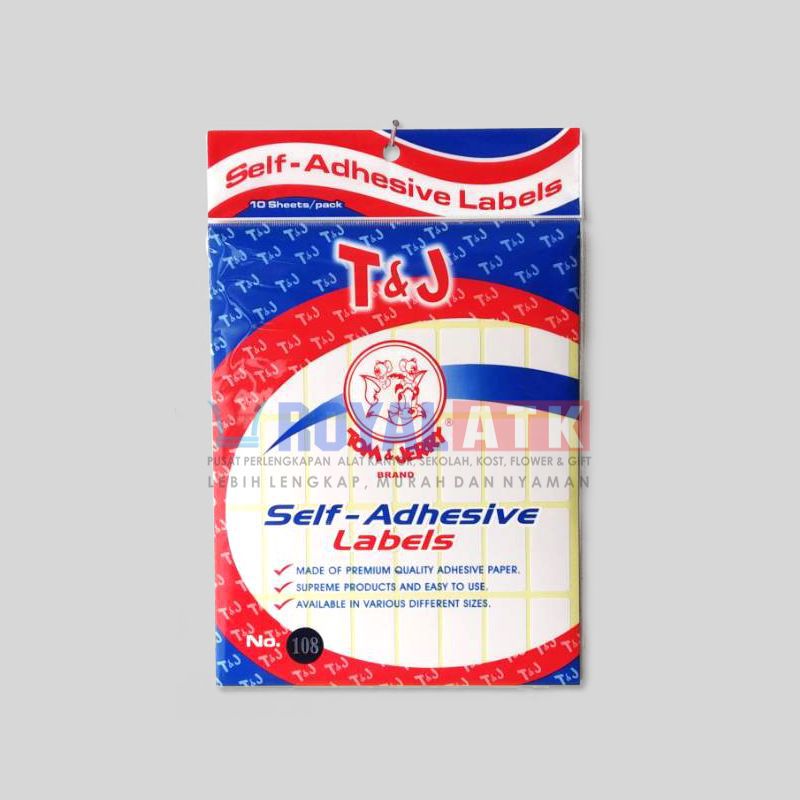 TJ LABEL PUTIH NR.122 1802217001615
