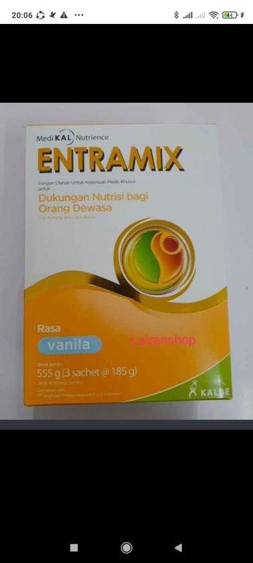 Susu Entramix 555 gram - Vanila