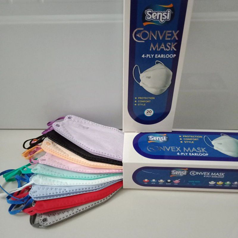 SENSI - Convex Mask 4Ply 20pc