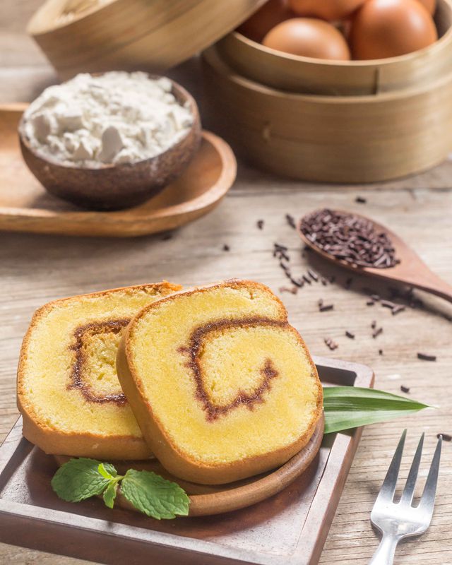 Bolu Roll - Roll Pandan