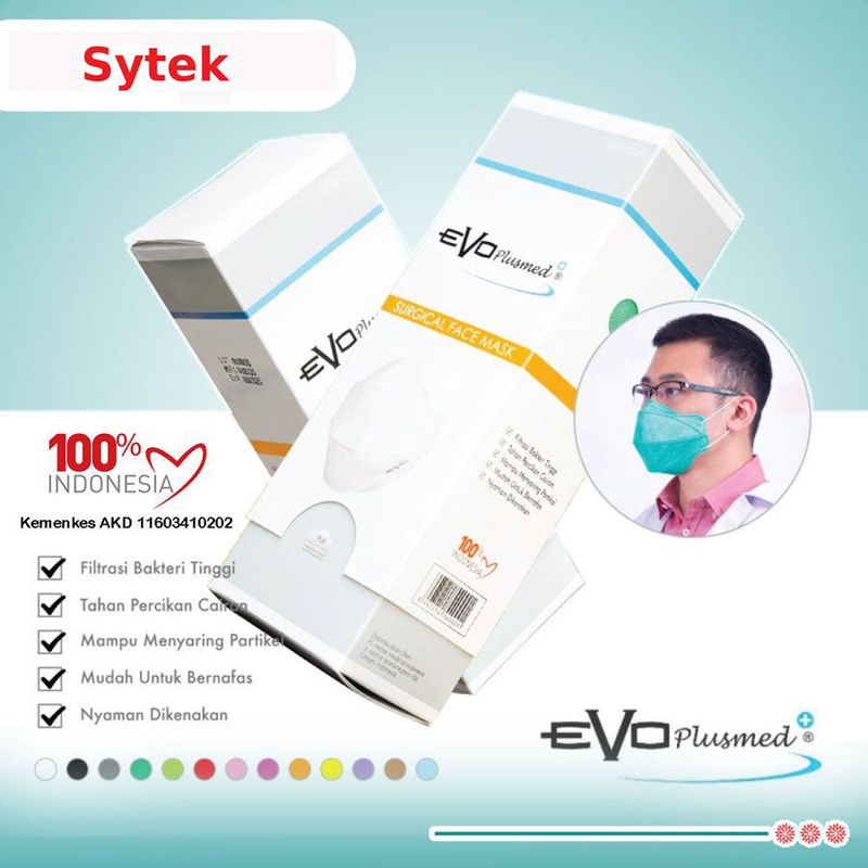 Masker Evo Plusmed - Putih
