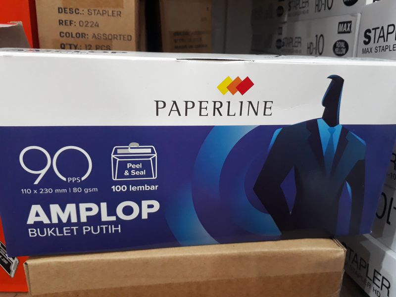 Amplop Putih Kabinet No 90 Paperline/PPL