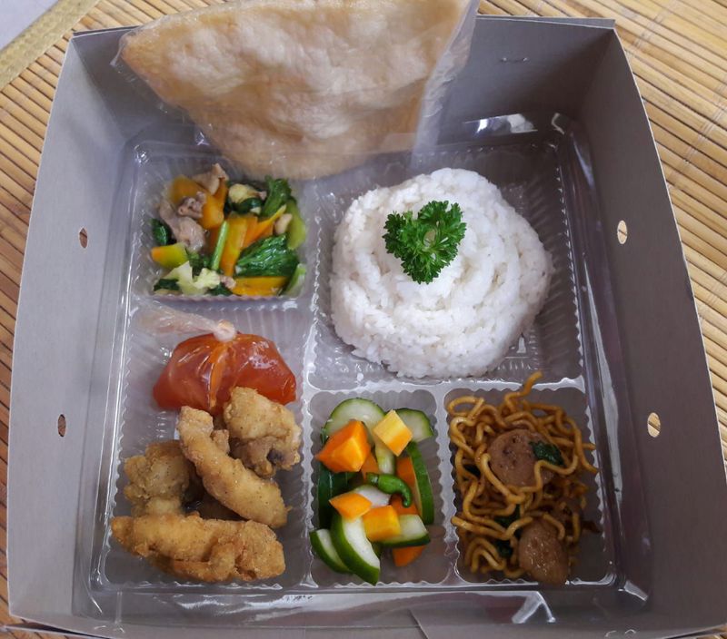 Nasi Dos + Air Gelas