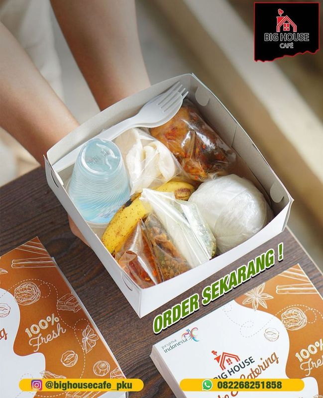 Nasi Box Menu Ikan - Paket 1