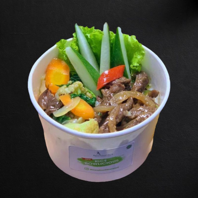 Rice Bowl Beef Teriyaki (Pre Order H-1)
