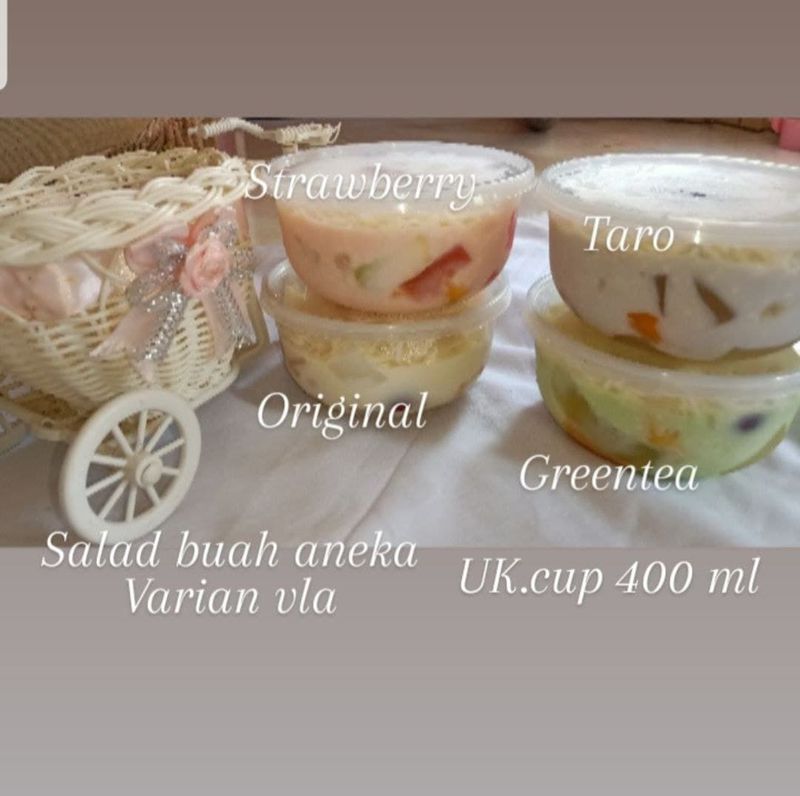 Salad Buah VArian Rasa - Taro