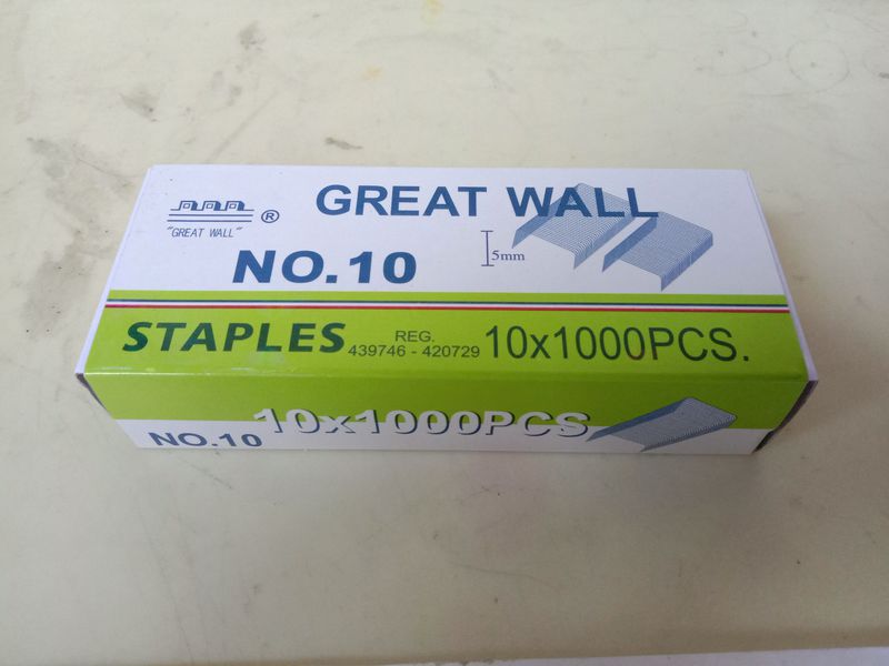 Isi Staples Great Wall No 10