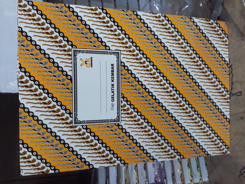 Buku Batik Folio 200 lembar Glatik Kembar