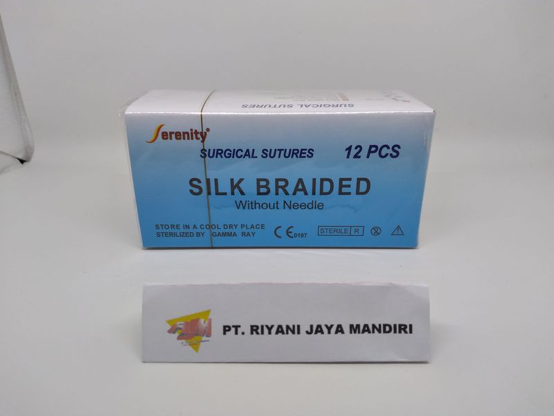 Silk Braided Surgical Suture 2/0 (Box/12s)
