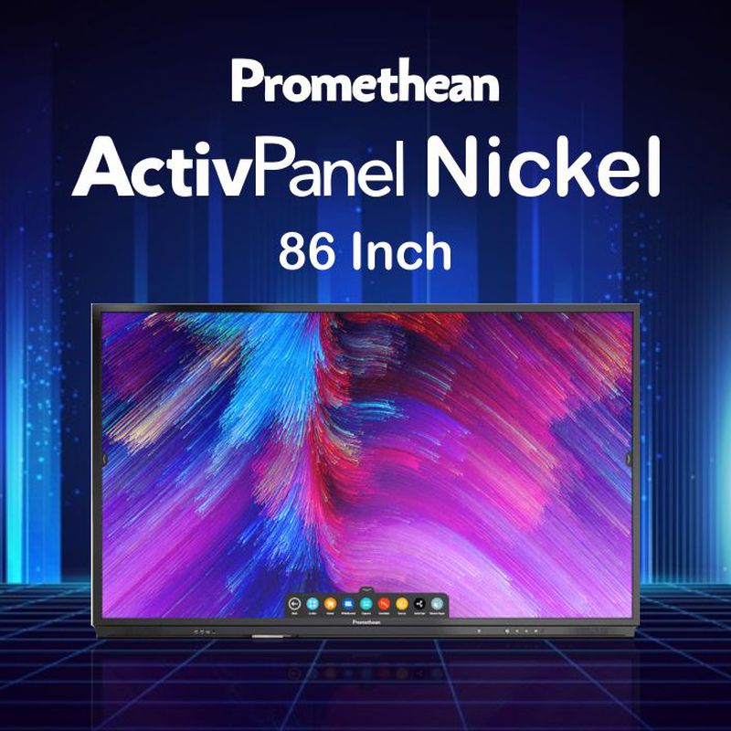 Promethean ActivPanel Nickel 86 Inch 4K UHD LED - Interactive Display ...