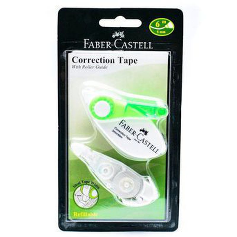 Faber Castell Correction Tape SR 506 + Refill - Pink