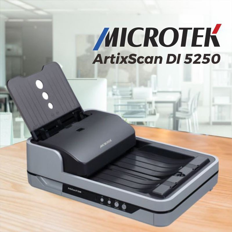 Microtek ArtixScan DI 5250 Document Scanner
