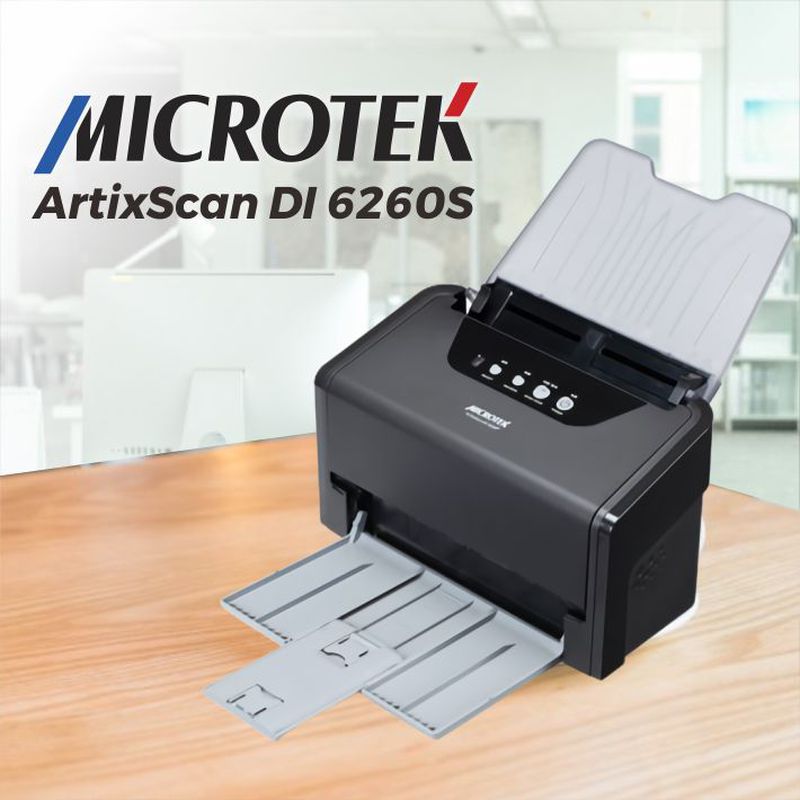 Microtek ArtixScan DI 6260S Document Scanner
