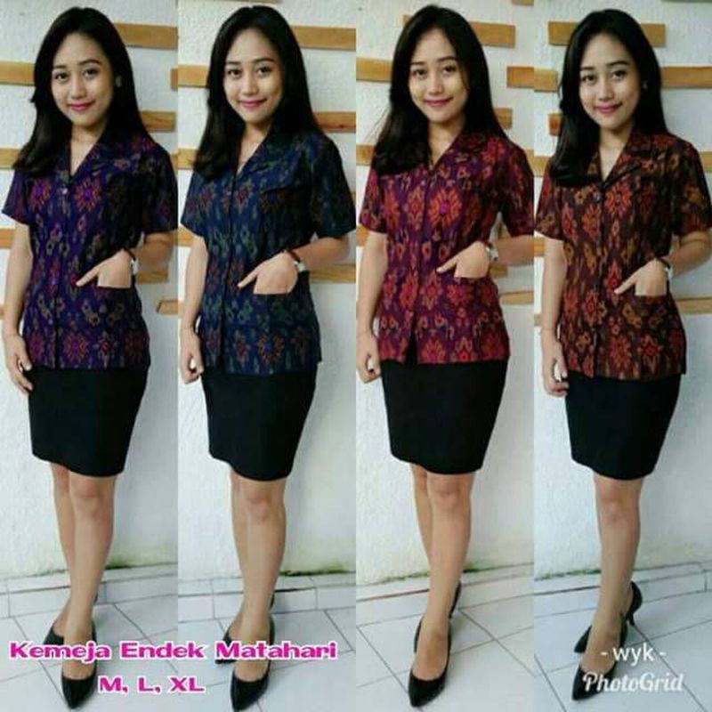 Set Endek Wanita - M