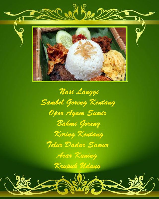 Nasi Box Hemat Langgi Ayam Suwir