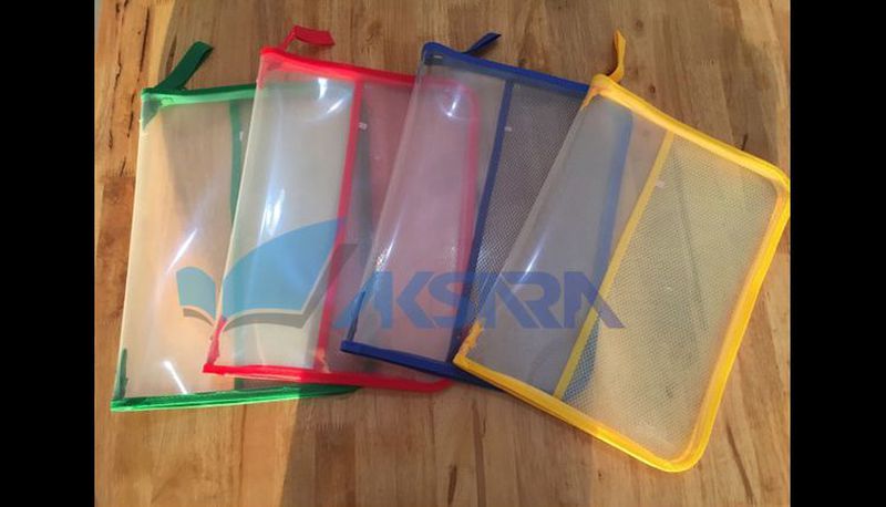 Map kancing tebal/school bag - Hijau