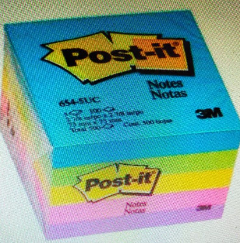 sticky notes / POST-IT NOTES 3M