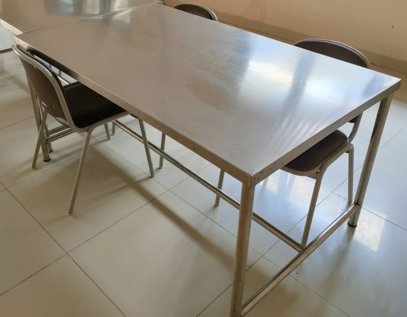 MEJA STAINLESS STEEL 304 UKURAN 1X2METER