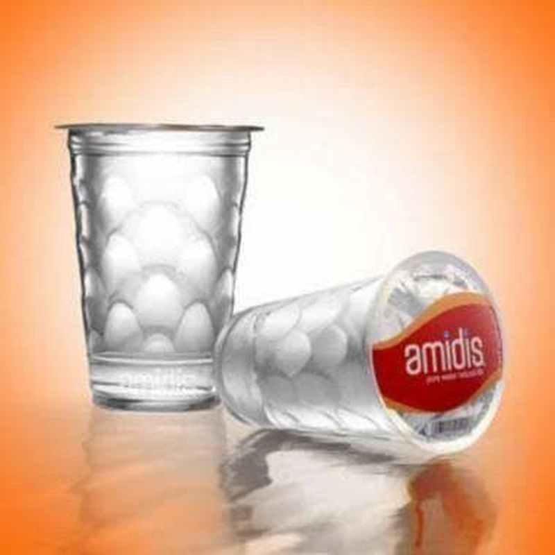 Amidis Gelas 240ml 1 karton isi 48 pcs