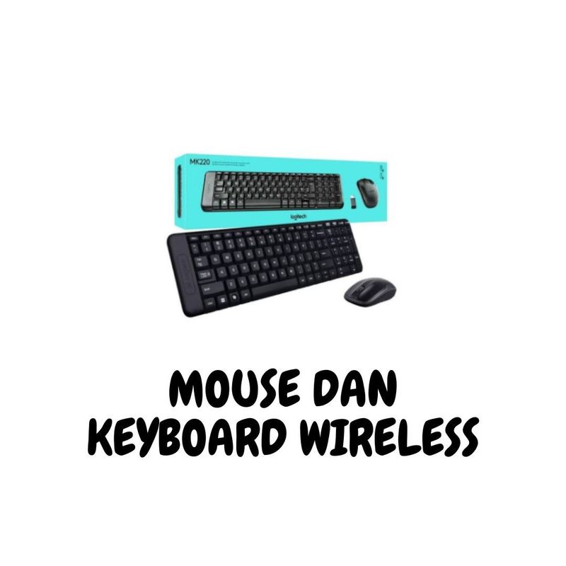 MOUSE DAN KEYBOARD WIRELESS