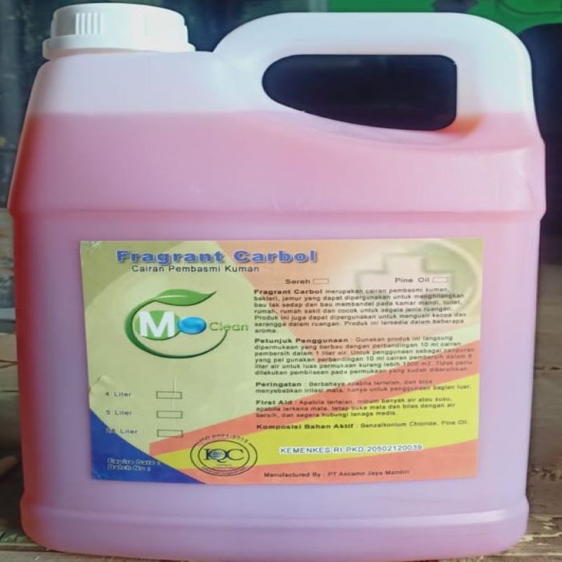 KARBOL / KARBOL WANGI / KARBOL DISINFEKTAN 4 LITER