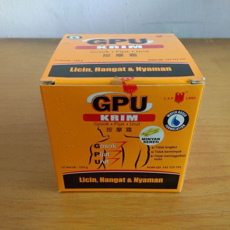 MINYAK GPU KRIM 150GR
