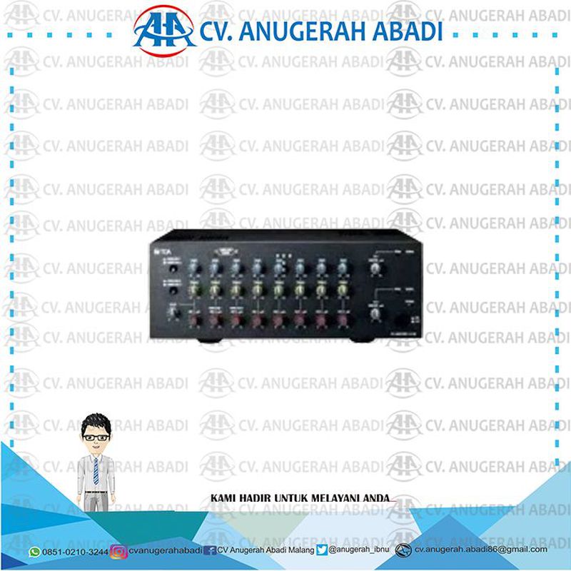 TOA ZA-2128M Q7 MIXER AMPLIFIER 2 X 120 W