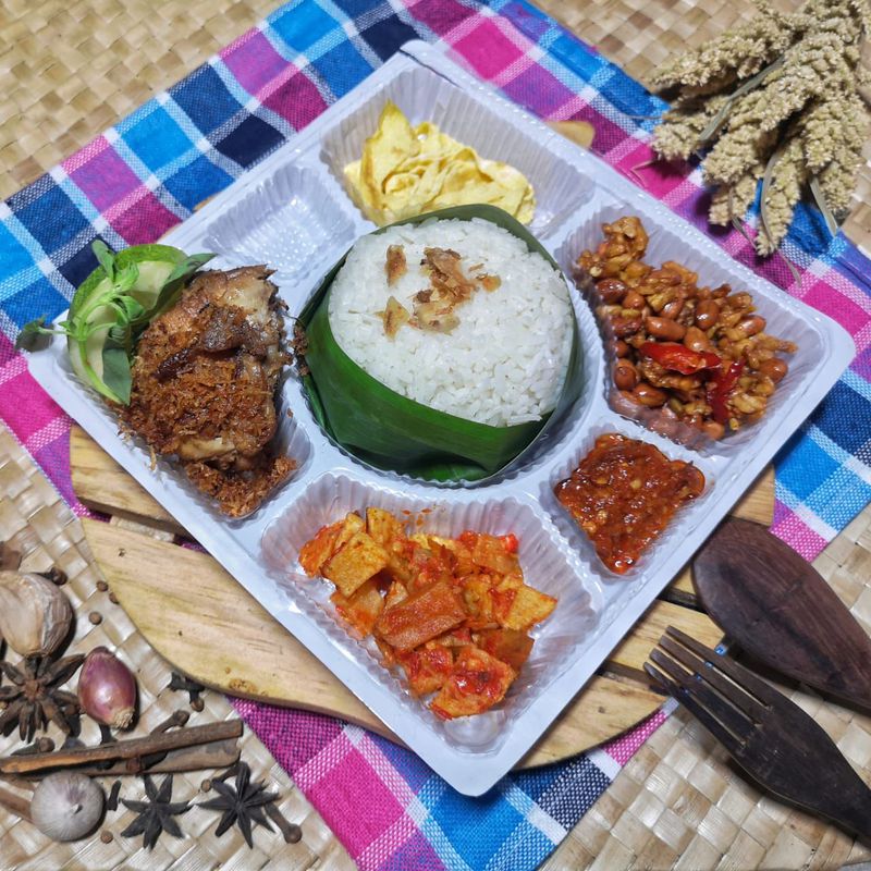 Nasi Box (Nasi Langgi)